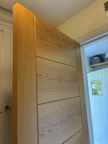 Solid Oak Door Six Panel Internal Doors | eBay UK