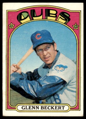1972 Topps Glenn Beckert . Chicago Cubs #45 | eBay