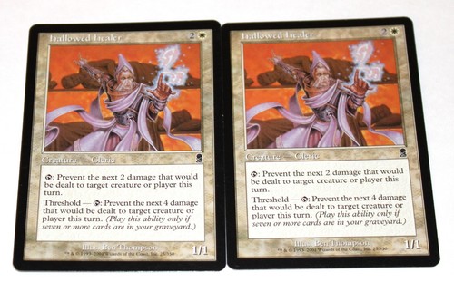 MTG Hallowed Healer Odyssey 25/350 Regular Common x2 | eBay