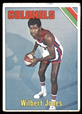 1975-76 Topps Basketball Wilbert Jones Kentucky Colonels #289 | eBay