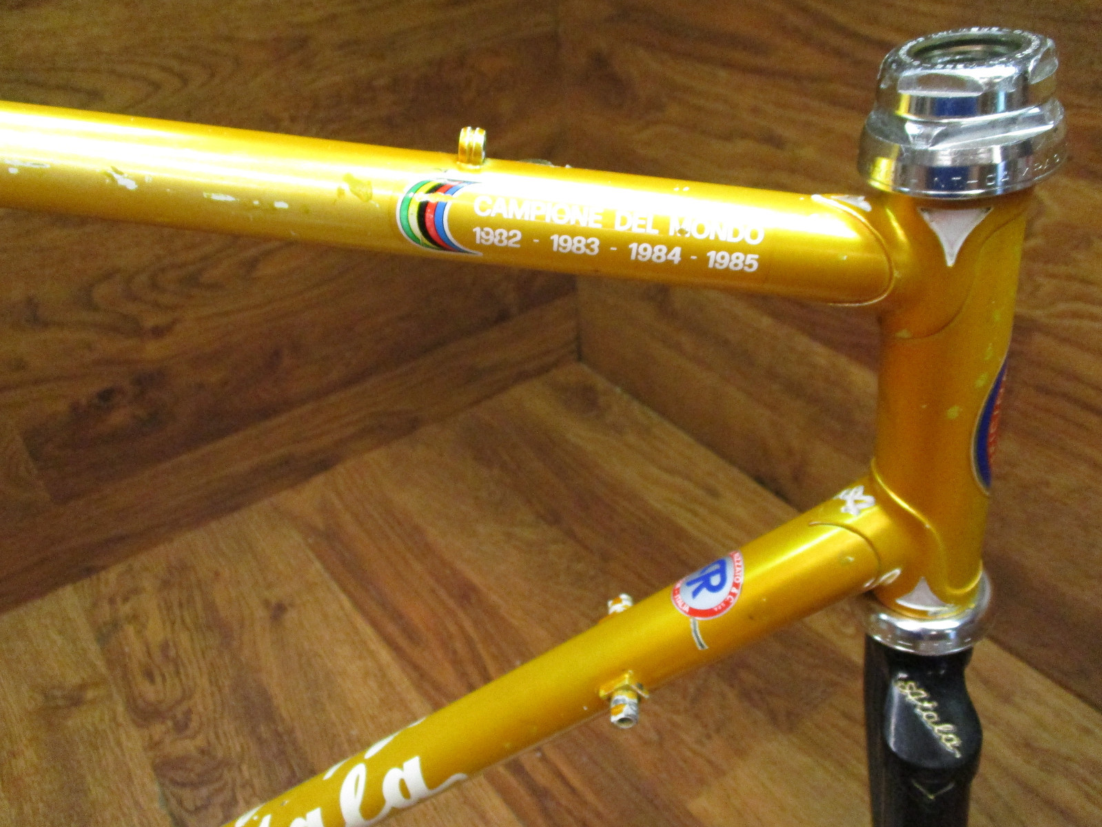 VINTAGE ATALA CAMPIONE DEL MONDO LUGGED STEEL FRAME SET 55 x 55 CM | eBay