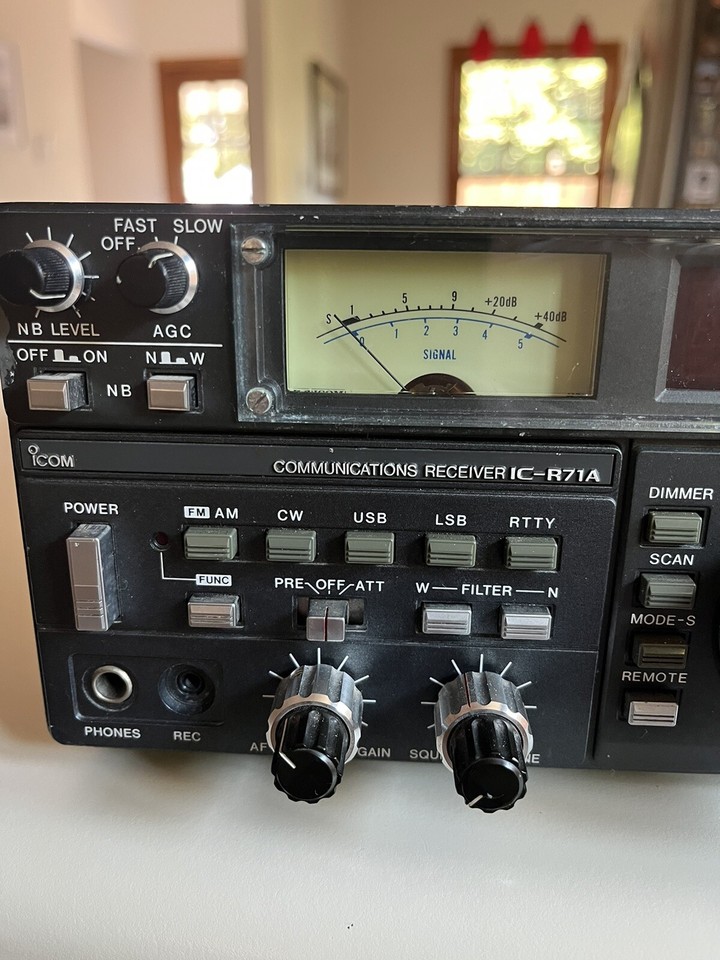 Vintage ICOM IC-R71A Communications Receiver HAM Radio | eBay