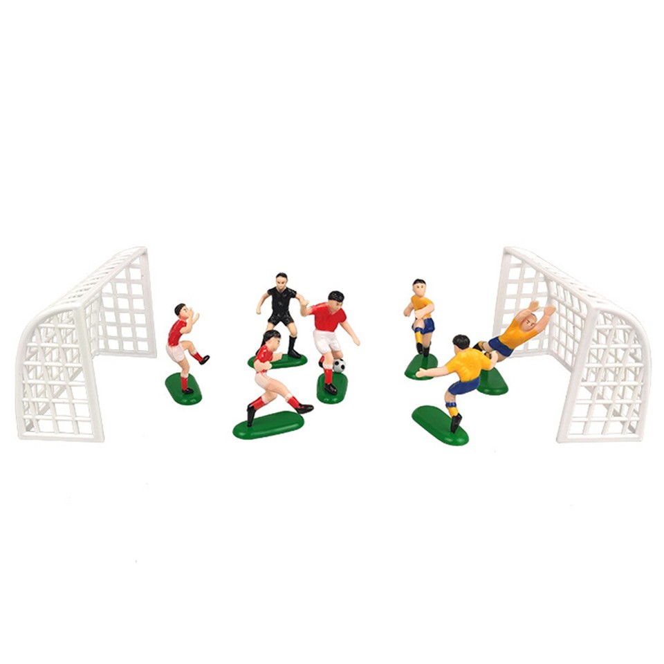 NEW Birthday Cake Football Team Topper Decorations Soccer Players ...