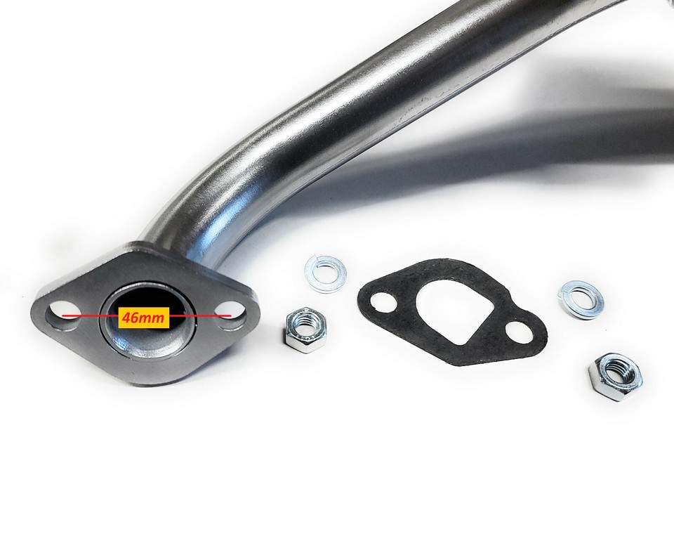 Exhaust Header for Massimo MB200 Mini Bike, Coleman BT200X, CT200U ...