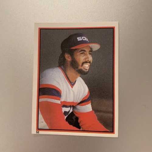 1983 Topps Baseball Sticker Harold Baines # 52 Chicago White Sox Italy ...