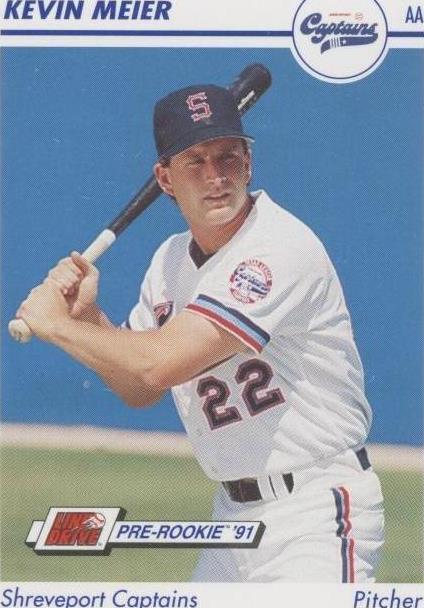 1991 Line Drive Pre-Rookie - AA Kevin Meier #313 (RC) for sale online ...