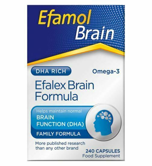 Efamol Omega-3 Efalex Brain Formula - 240 Capsules for sale online | eBay