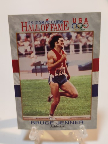 BRUCE JENNER TRACK & FIELD 1991 IMPEL USA OLYMPIC HALL OF FAME CARD #33 ...