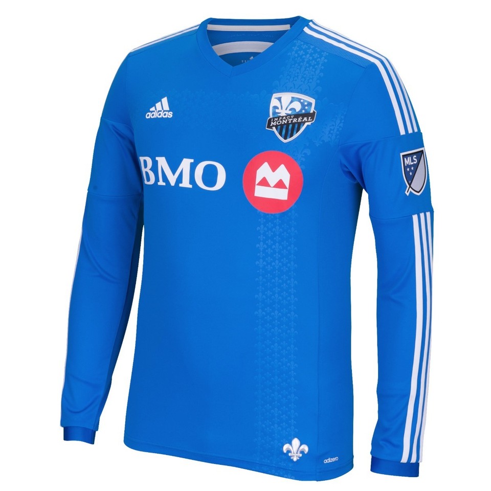 Major League Soccer MLS ADIDAS Long Sleeve Authentic On-field Jersey ...