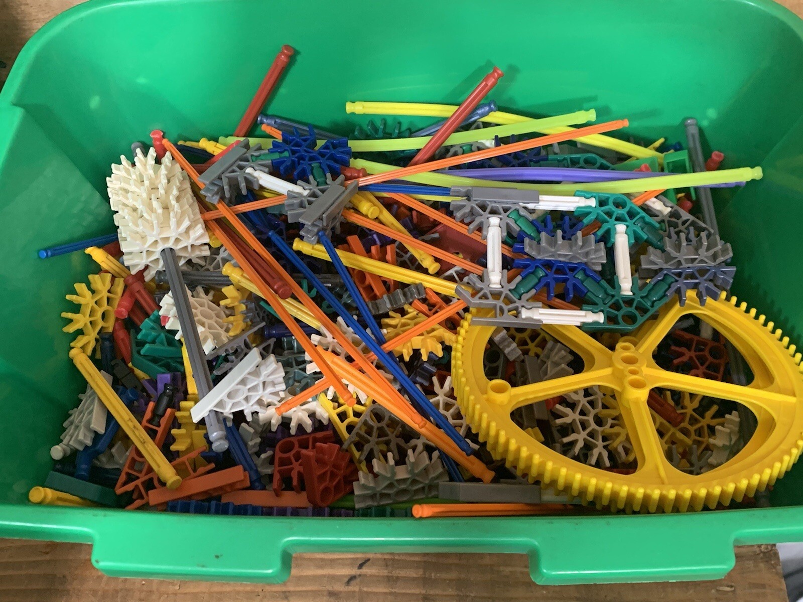 Lot of K'NEX KNEX Building Pieces Bricks Blocks 5 lbs 7 oz Lot Pieces ...