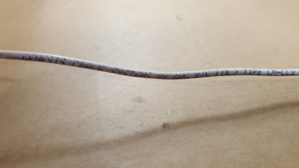 11021101 25 FT.GENESIS CABLE SYSTEMS 22AWG / 2C STR CM/CL2 1M BX WHT | eBay