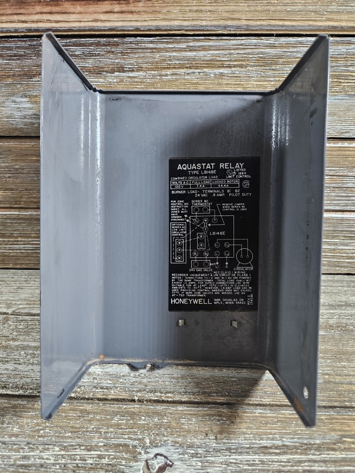 Honeywell L8148E 1000 Aquastat High Limit Relay Boiler Control | eBay