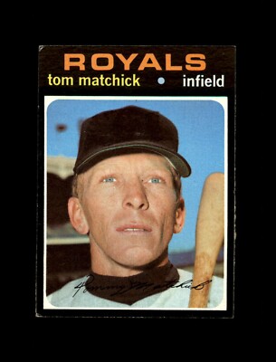 1971 Topps Baseball #321 Tom Matchick (Royals) EXMT | eBay