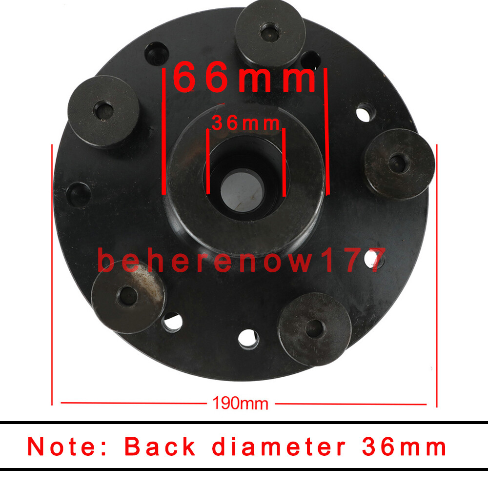 Universal Wheel Balancer Adapter Plate 36 38 40mm 5-Lugs Wheel Balancer ...