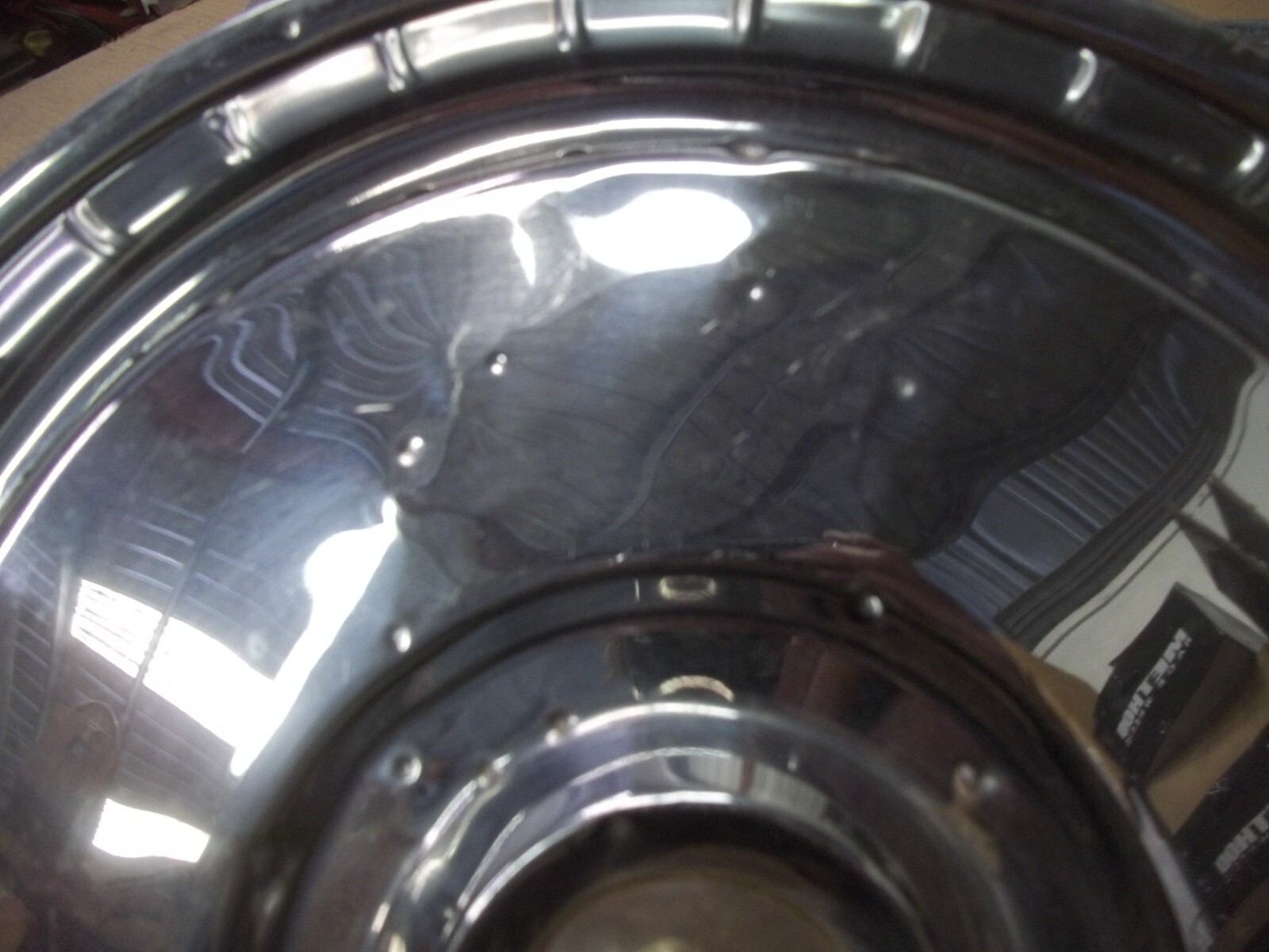 1955 55 1956 56 Ford Hubcap Rim Wheel Cover Hub Cap 15" OEM USED SET 4 ...