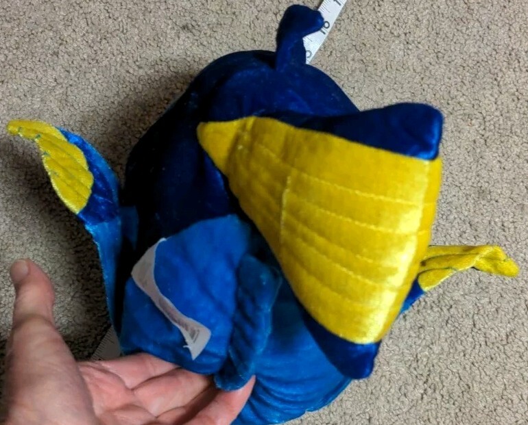 Disney Pixar Dory Fish squishy soft cuddly stuffed 16" MINT Condition ...