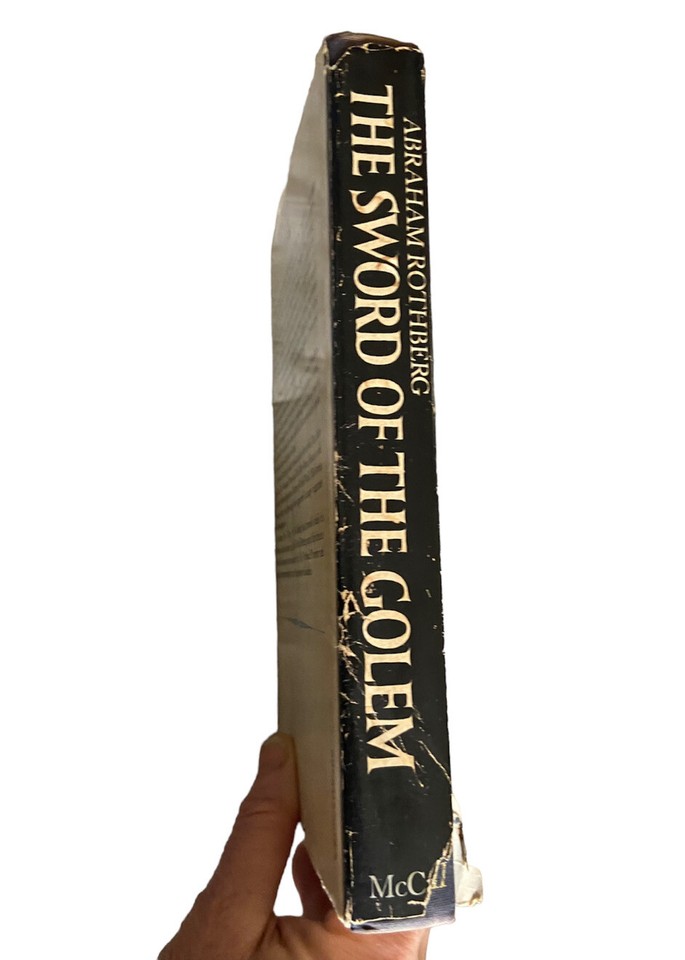 The Sword of the Golem Abraham Rothberg 1st Ed 1970 Hardcover DJ McCall ...
