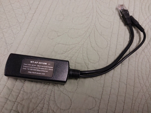 Genuine Texas WT-AF-5V10W Power Over Ethernet PoE Splitter | eBay