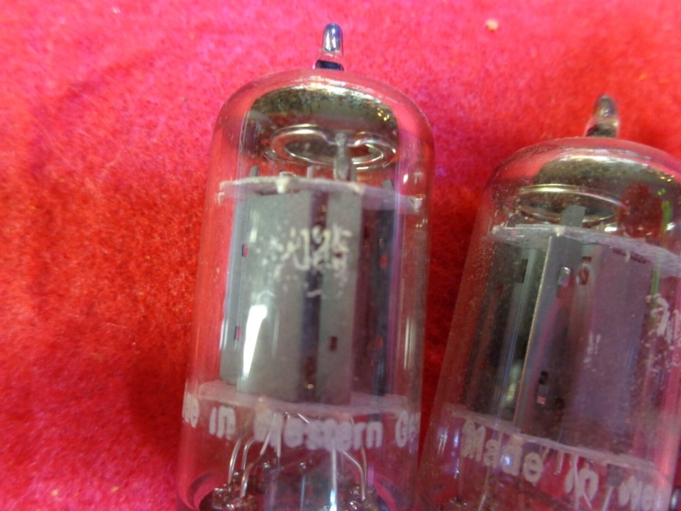 Vintage Telefunken 7025 preamp tubes three total | eBay