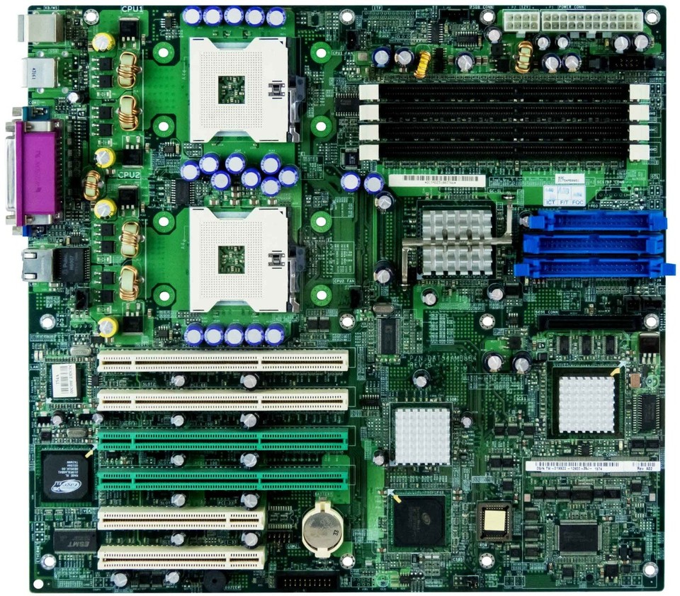 Dell 01X822 2x Socket 604 4x DDR Mainboard for PowerEdge 1600SC | eBay