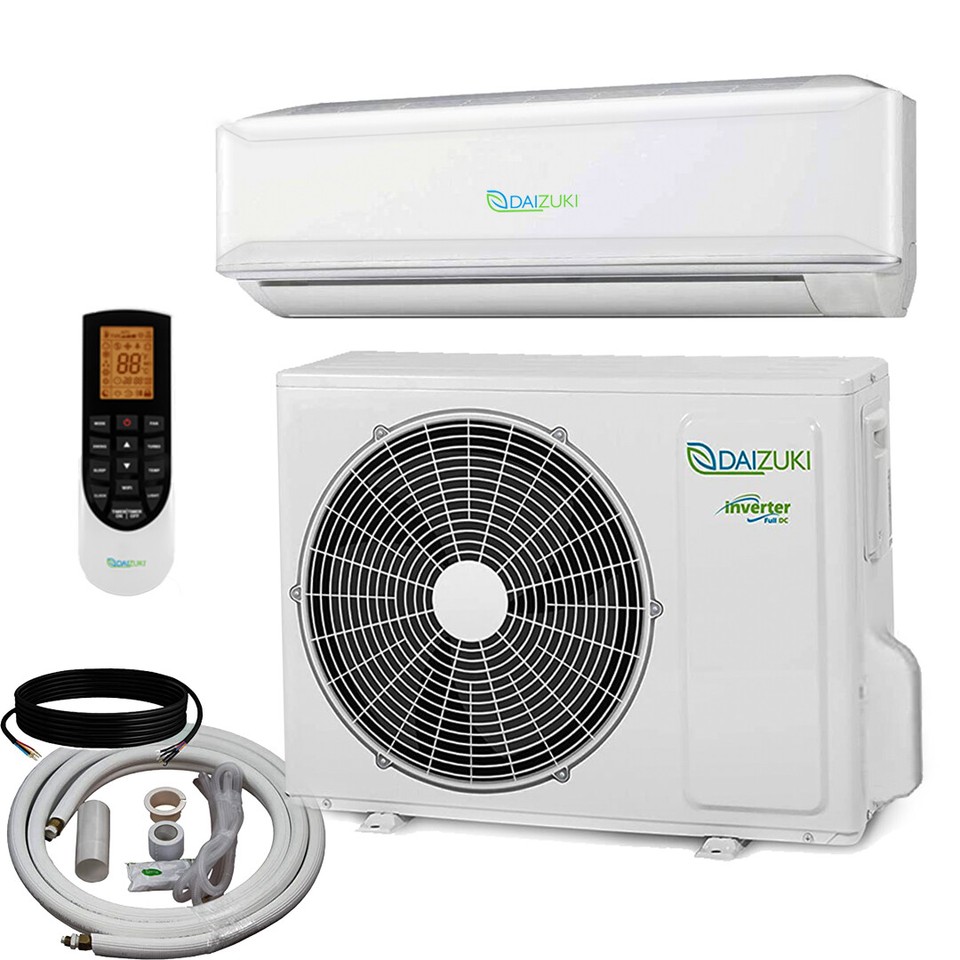 Daizuki 12000 BTU Air Conditioner Mini Split 19 SEER2 INVERTER Heat ...