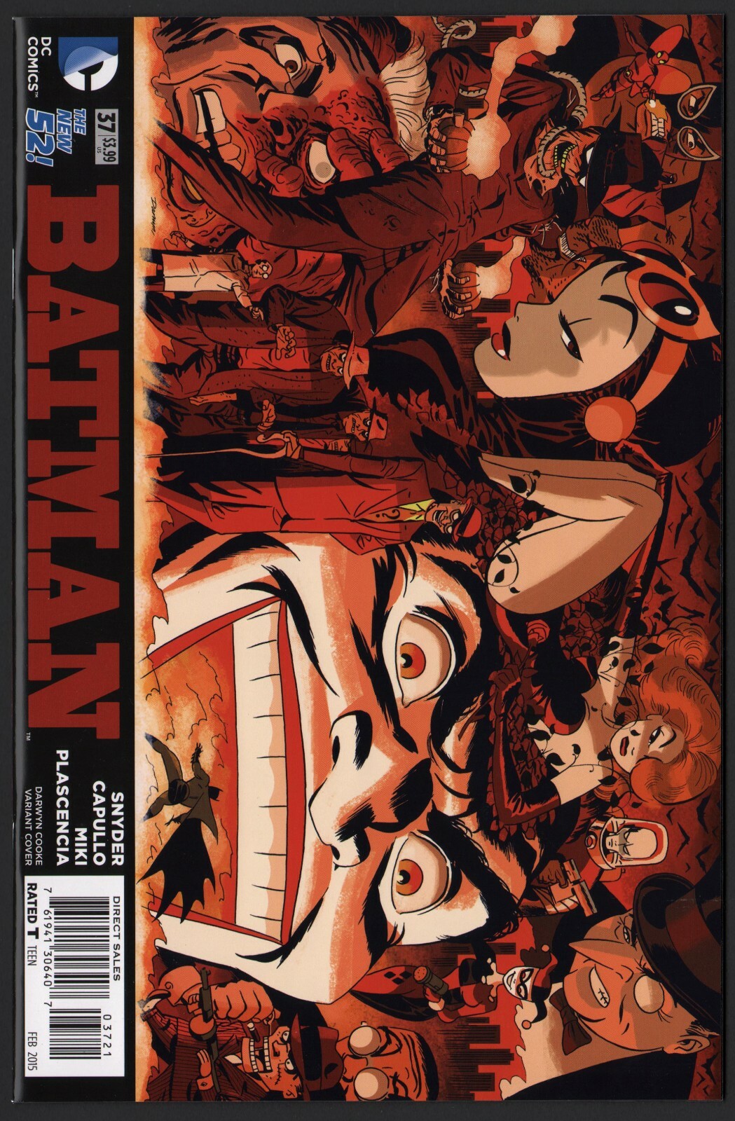 BATMAN Vol 2 #37 Joker End Game DARWYN COOKE variant New 52 NM 1st ...