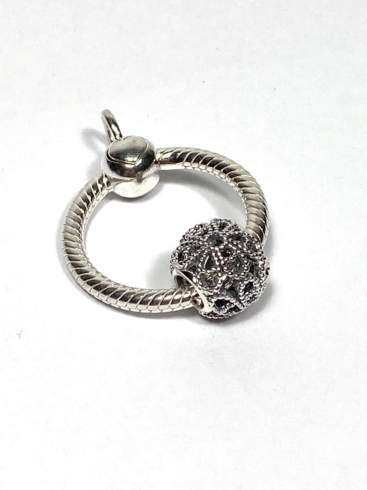 Authentic PANDORA MOMENTS pendant and a bead Sterling… - Gem