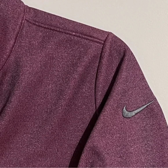 Nike Golf Tour Performance 1/4 Zip Sweatshirt Pink Plum Women's Fleece ...