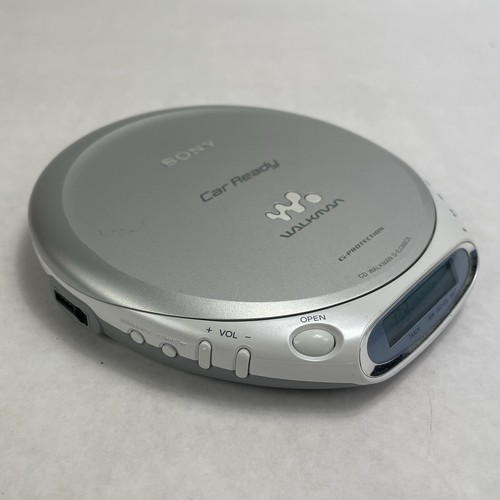 Sony CD Walkman D-EJ368CK Portable CD Player Discman Tested Silver | eBay