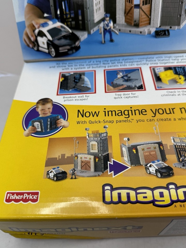 Fisher-price Imaginext Police Station 78334 Sealed Box HTF 2002 | eBay
