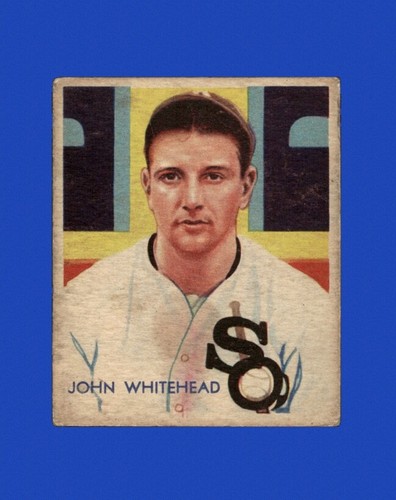 1934-36 Diamond Stars Set-Break # 51 John Whitehead LOW GRADE *GMCARDS ...