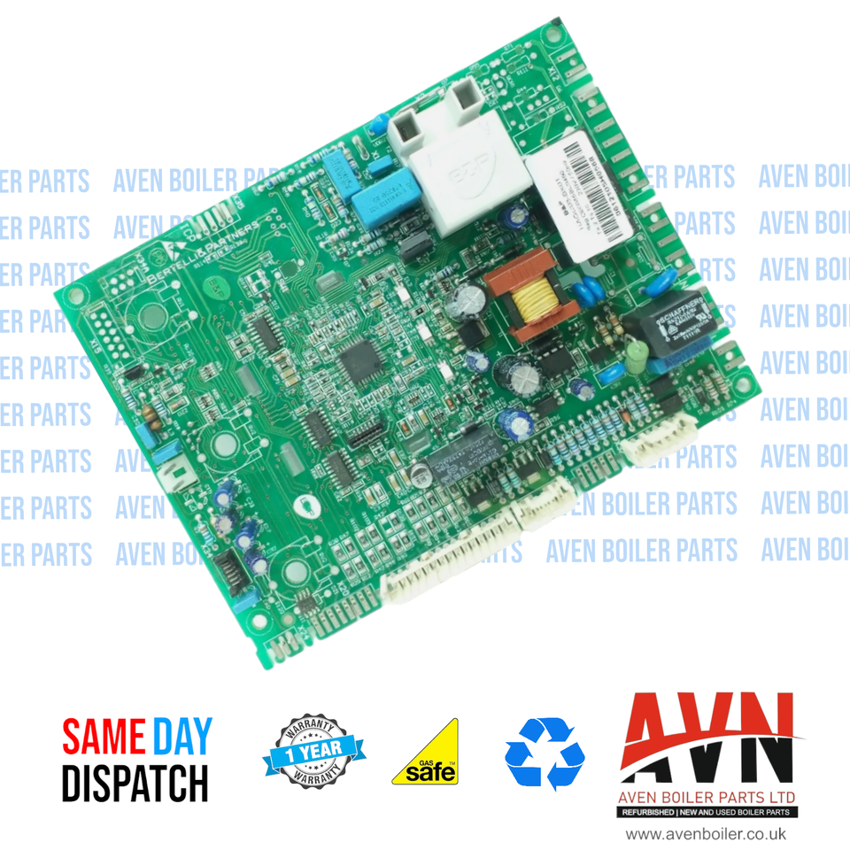 BAXI DUO TEC 2 COMBI 24 28 33 40 GA CIRCUIT BOARD PCB 720878202 WAS ...