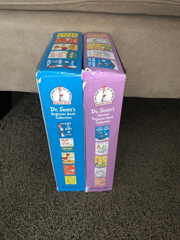 Dr. Seuss's Beginner & Second Beginner Book Collection Hardcover Box ...