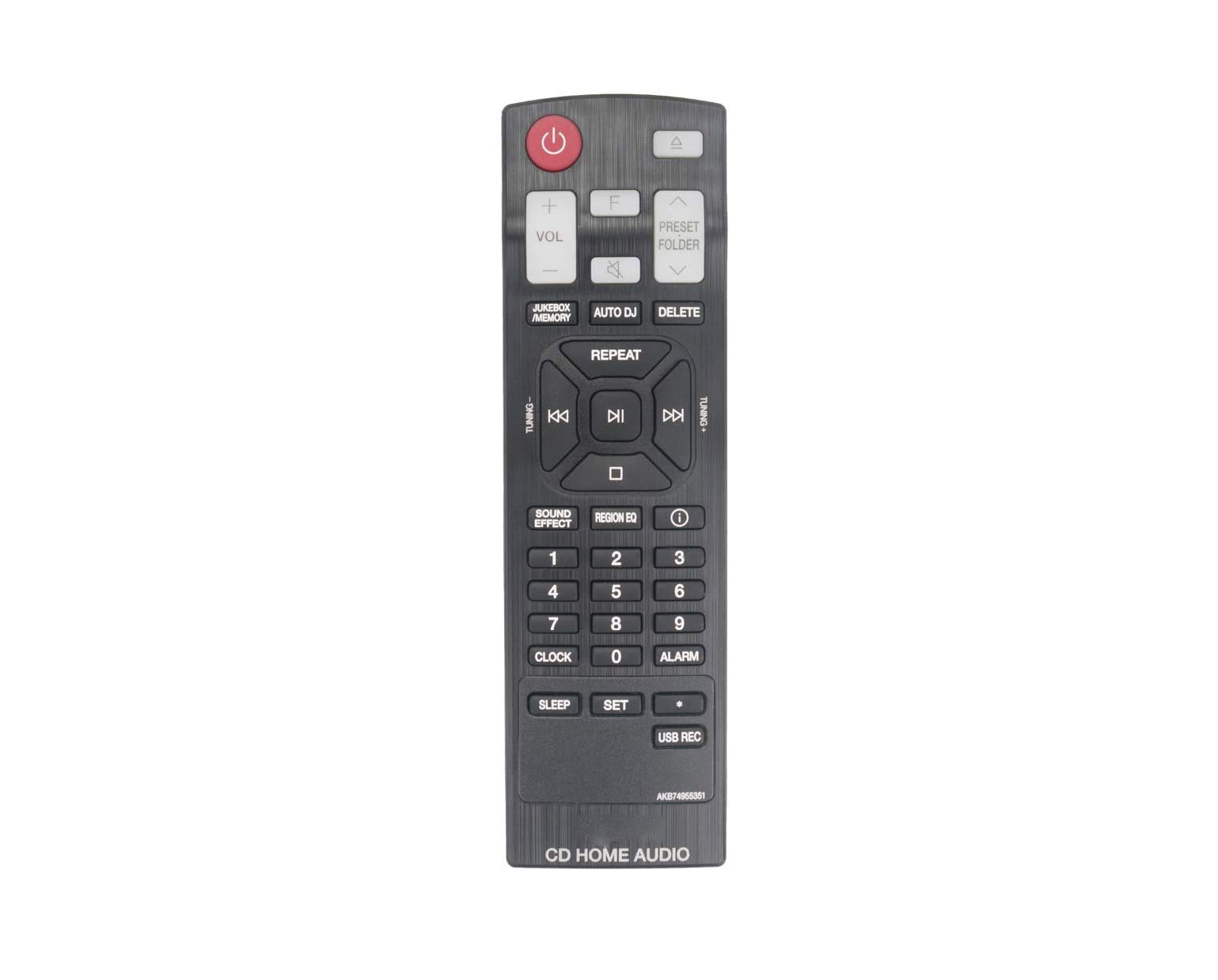 Replace Remote AKB74955351 for LG CD HOME AUDIO System CK43 CKS43F | eBay