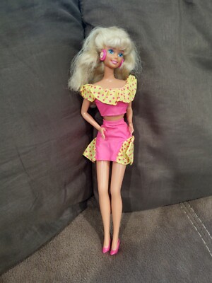 Ruffle Fun Barbie Doll Ruffle For Lots Of Looks 1994 Mattel Mfr ...
