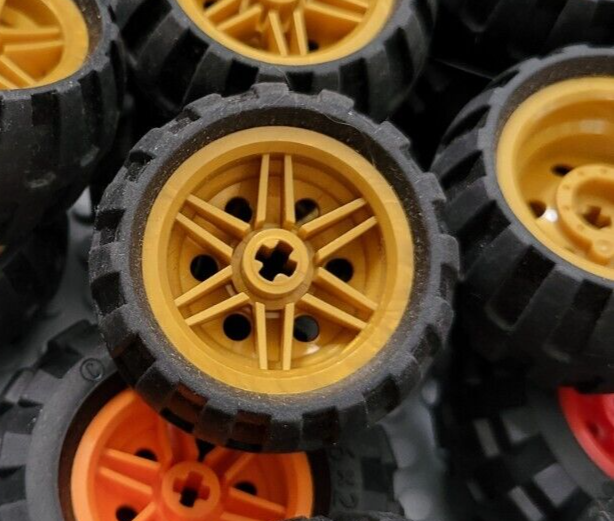 Lego Wheel and Tire Assembly City Technic AUTHENTIC YOU CHOOSE | eBay