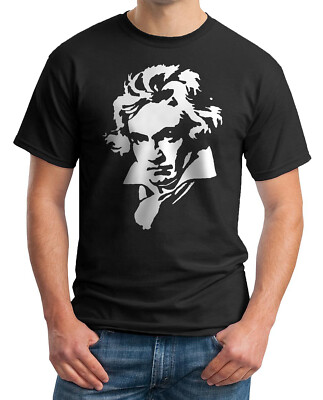 BEETHOVEN T-SHIRT - Ludwig van Beethoven - Classical Music Composer ...