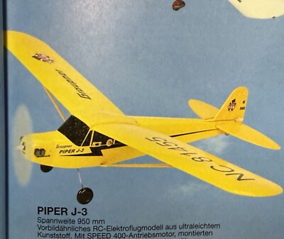 Graupner RC Elektroflug Piper J-3 Fertigmodell Elektromotor mit Speed ...