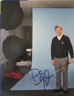 Dan Quayle autographed signed autograph auto 10x12 inch golf magazine ...