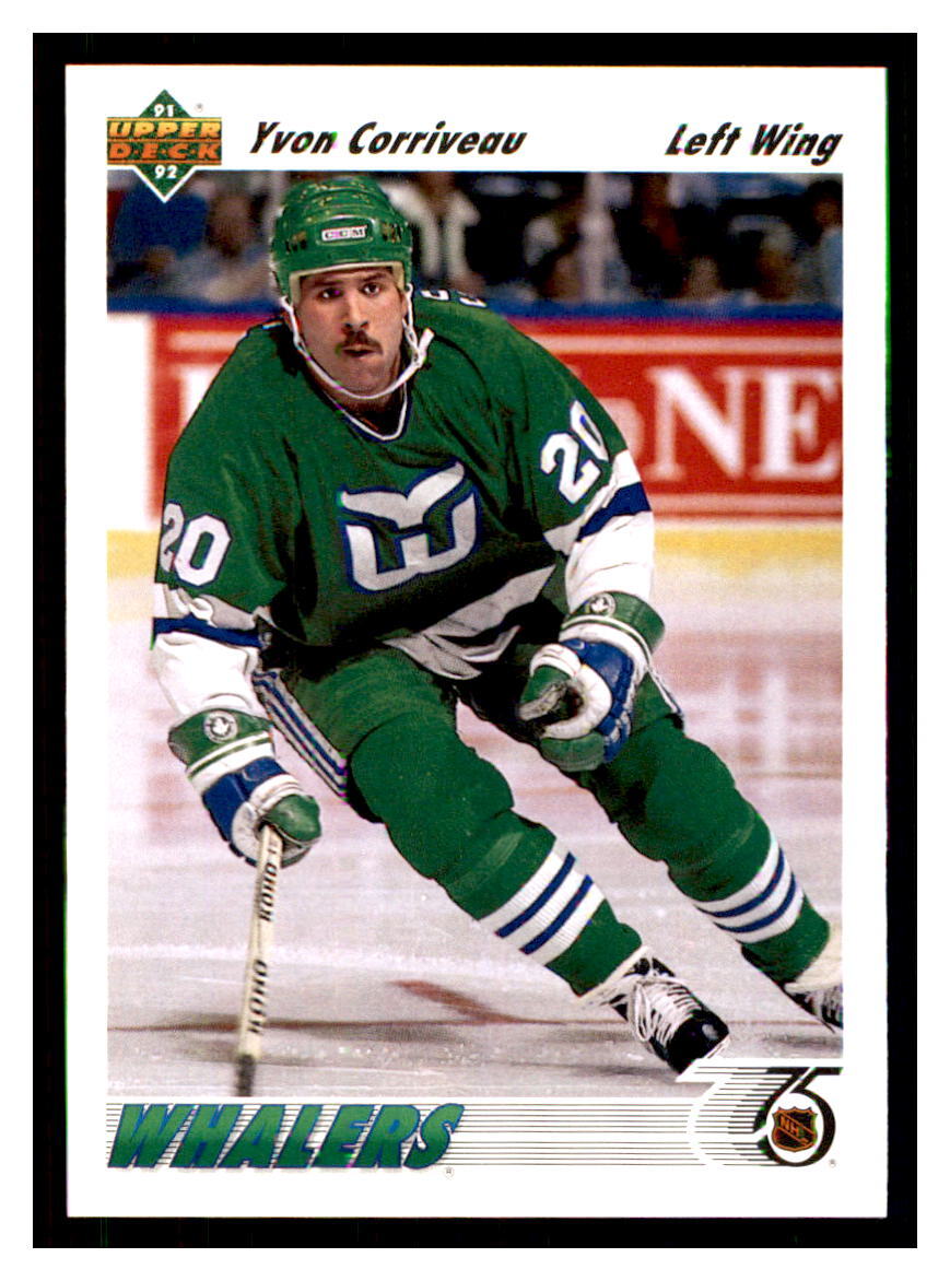 1991-92 Upper Deck - #407 Yvon Corriveau for sale online | eBay
