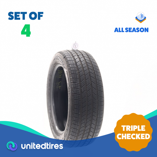 Set of (4) Used 215/55R17 Bridgestone Turanza Quiet Track 94V - 6-7.5 ...