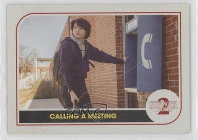 2019 Topps Stranger Things 2 Mike Wheeler Calling a Meeting #ST-44 0u2j ...