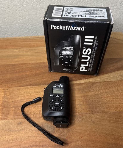 PocketWizard Plus III 32 Channels Transceiver Flash Triggers New Open ...