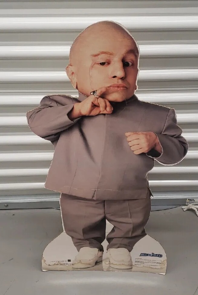 Dr Evil En Mini Me Achtergrond #minime #drevil #austinpowers #twoofus