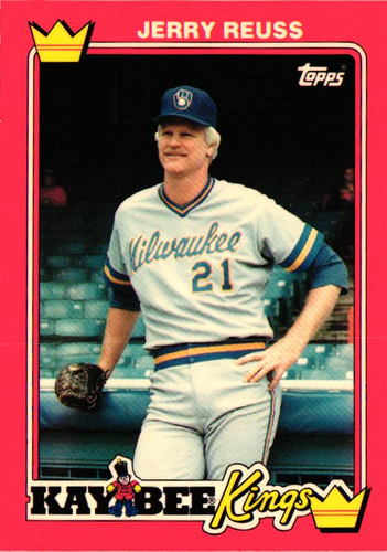 1990 Topps Kaybee Kings - #26 Jerry Reuss - Brewers | eBay