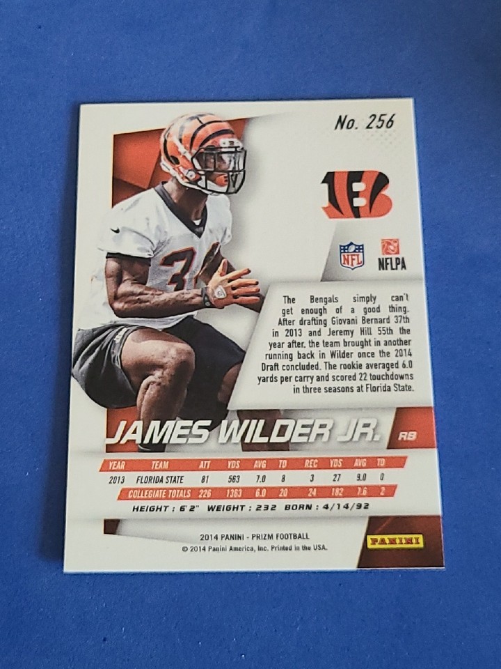 2014 James Wilder Jr. Panini Prizm #256 Rookie | eBay