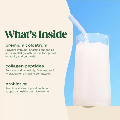 Bloom Nutrition Colostrum & Collagen Peptides, 0.64 Pounds | eBay