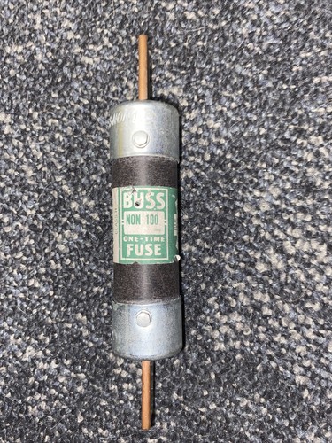 COOPER BUSSMANN 100A ONE-TIME FUSE NON 100, NON100 | eBay