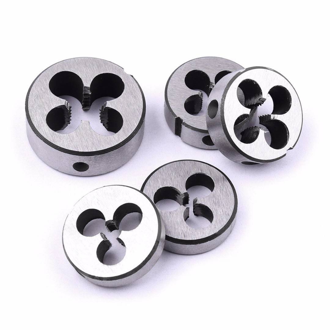 5pcs Metric Threading Left-hand Thread Cutting Die Tool Set M3 M4 M5 M6 ...