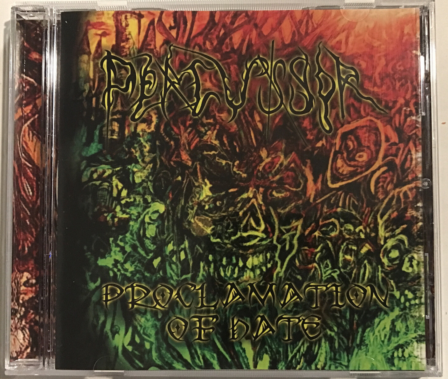 Percussor - Proclamation of Hate CD 2015 Horror Pain Gore Death ...